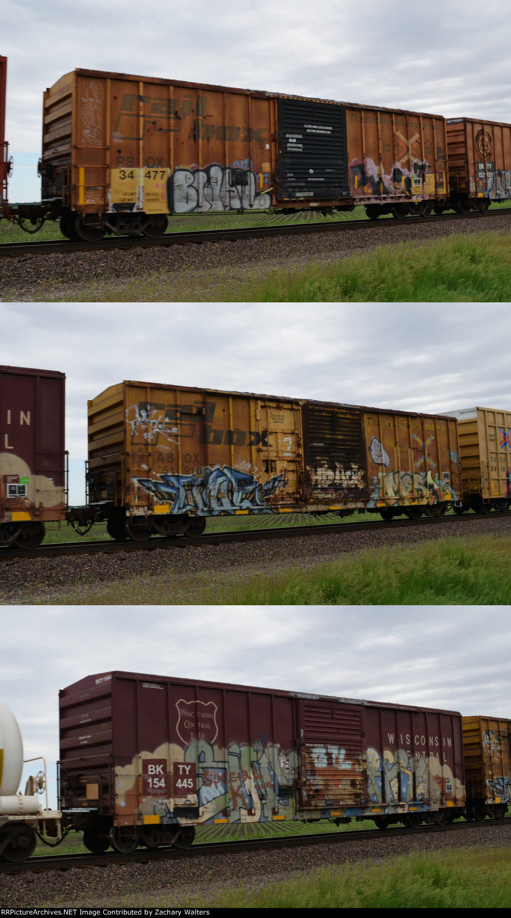RBOX ABOX BKTY Boxcars